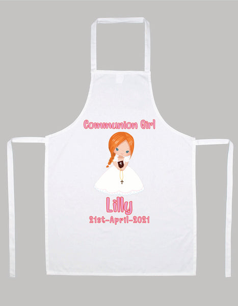 Personalised Communion Aprons – We Love Printing
